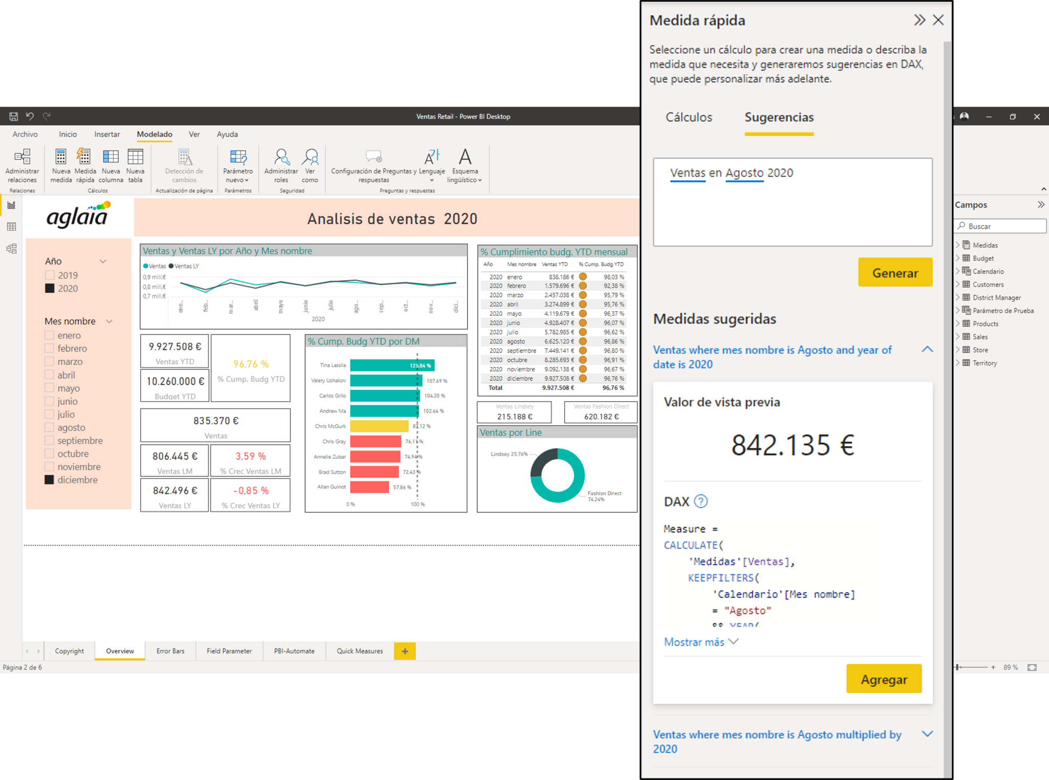 Últimas 10 novedades de Power BI | Microsoft Power BI | Aglaia