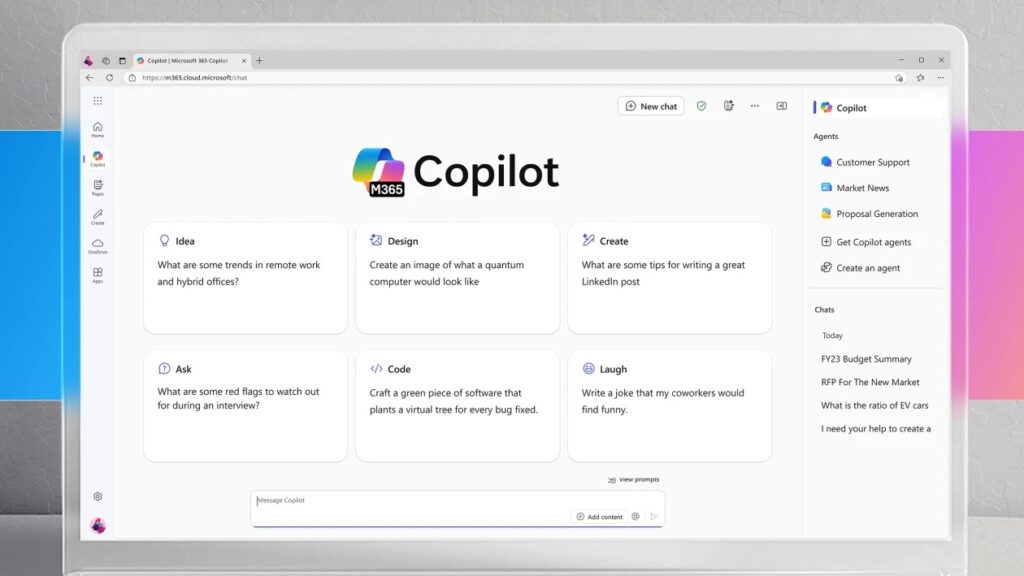 Microsoft 365 Copilot Chat: qué es y para qué sirve | Aglaia
